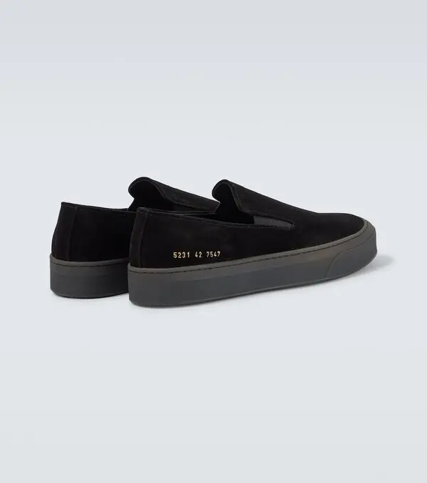 COMMON PROJECTS Suede Slip-on Sneakers
