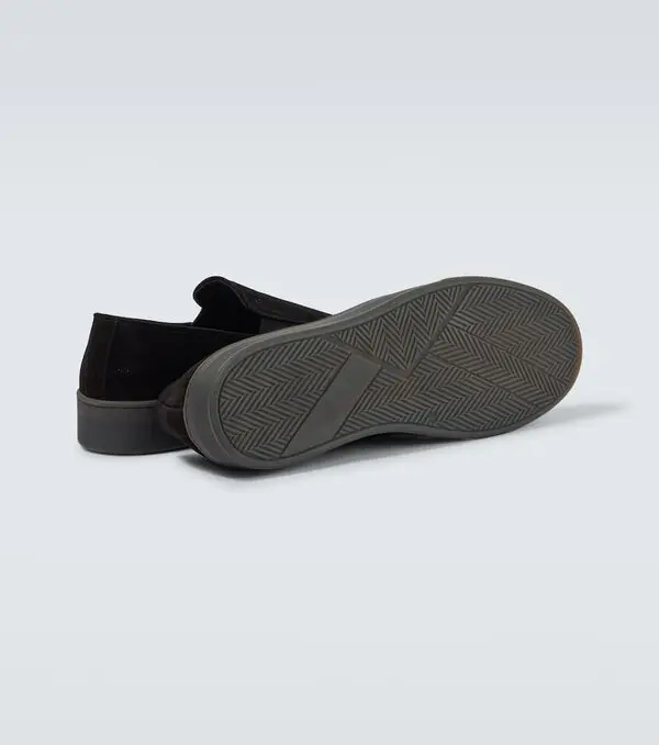 COMMON PROJECTS Suede Slip-on Sneakers