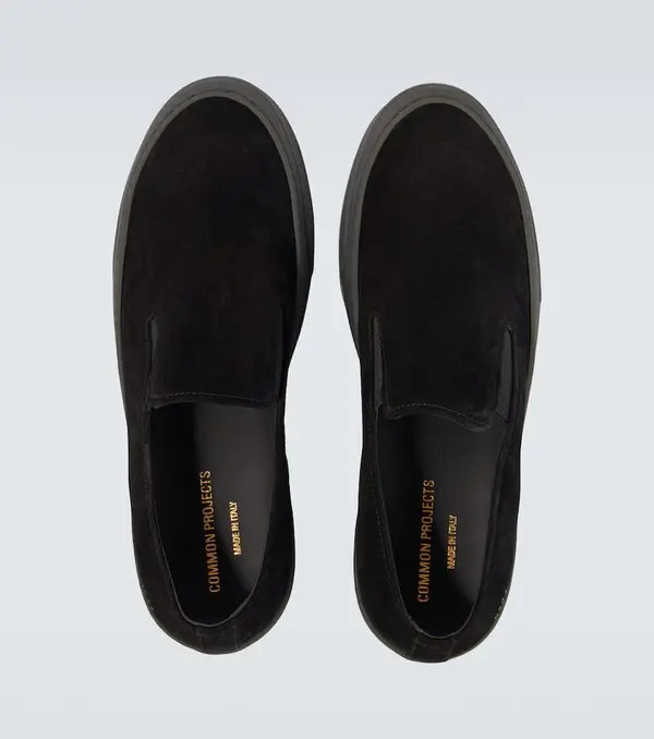 COMMON PROJECTS Suede Slip-on Sneakers