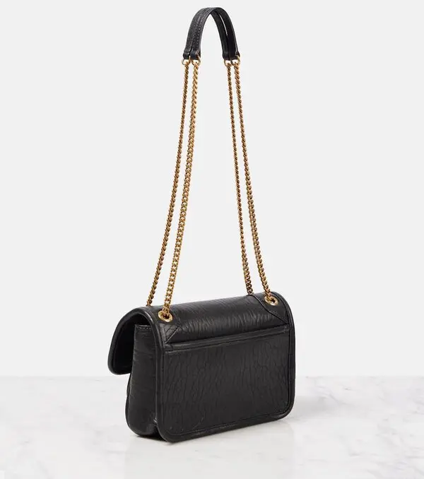 Saint Laurent Niki Mini Leather Shoulder Bag