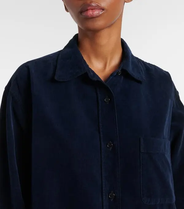THE ROW Nesson Cotton Corduroy Shirt