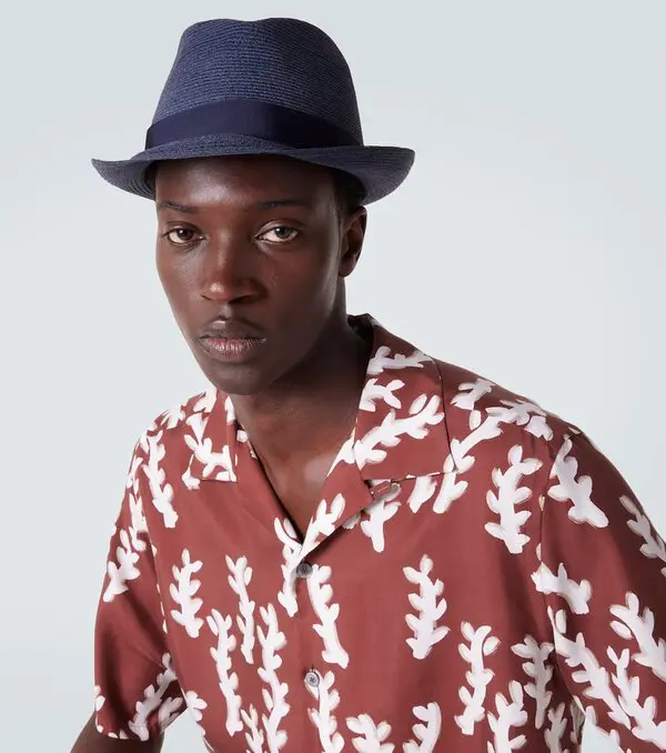 Borsalino Straw Panama Hat