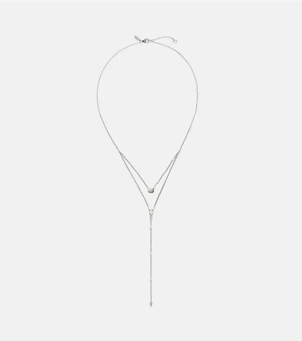 BUCHERER FINE JEWELLERY Inner Fire 18kt White Gold And Diamond Necklace - Silver