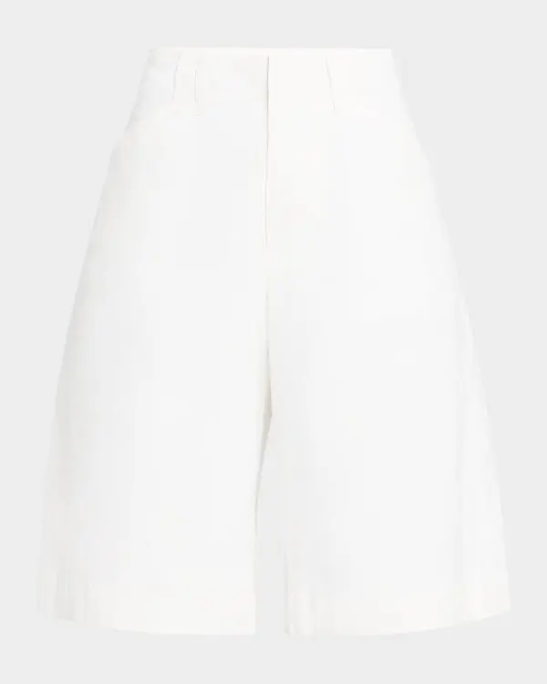 Rag & Bone Banks Linen-blend Shorts - White