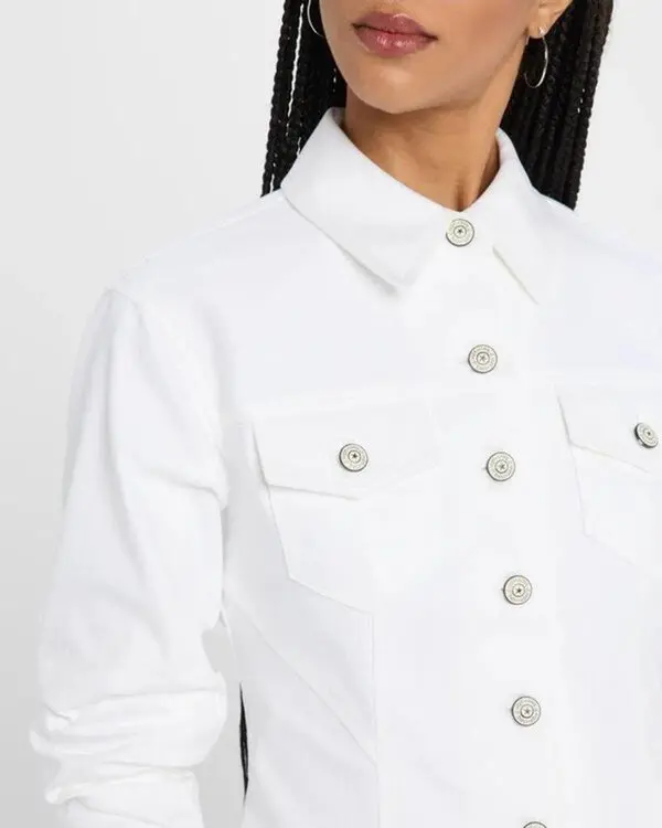 Cinq À Sept Canyon Denim Jacket - White