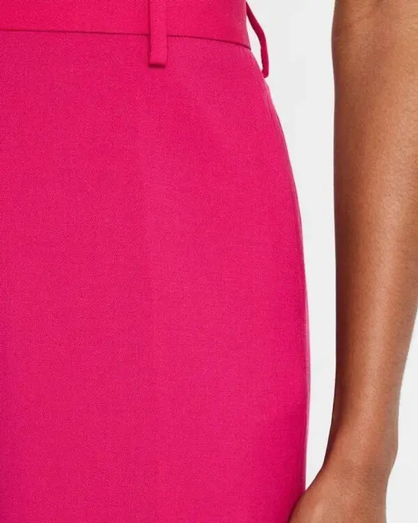 Dries Van Noten Paxy Straight-leg Pants - Fuchsia