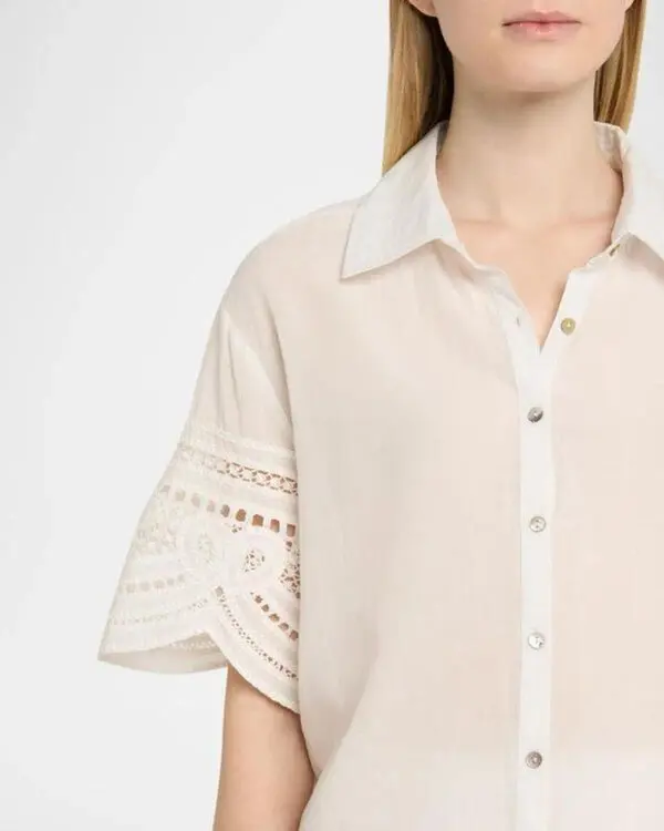 Ramy Brook Shamaya Embroidered Shirt