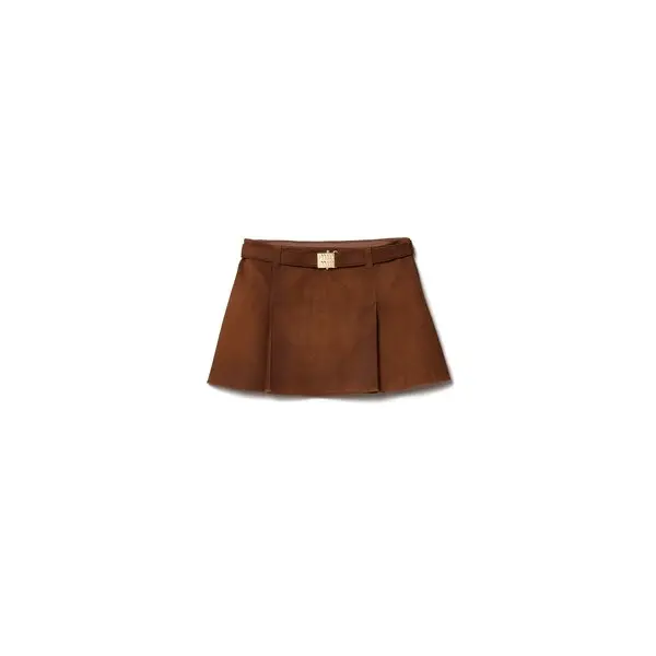 Miu Miu Suede Skirt