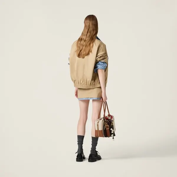 Miu Miu Chino Blouson Jacket - Cord | Editorialist