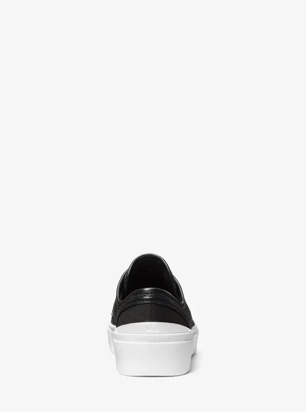 Michael Kors Jude Linen Blend Sneakers