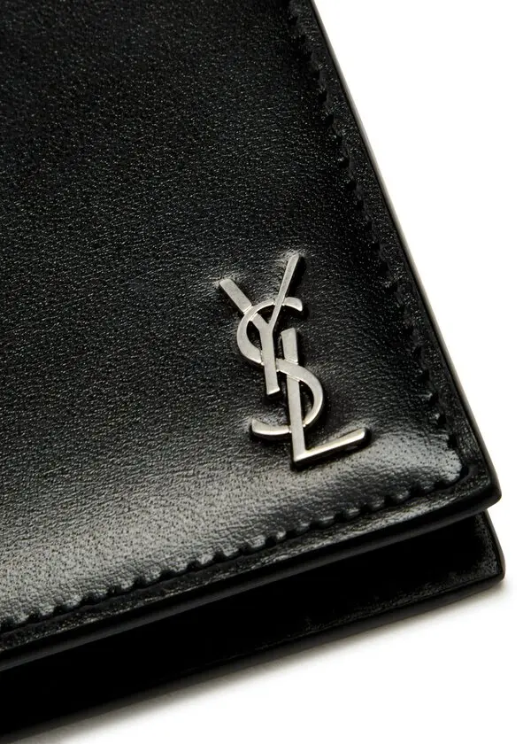 Saint Laurent Logo Leather Wallet