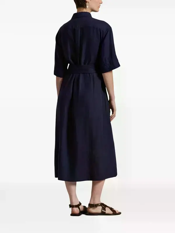 Polo Ralph Lauren Belted Shirtdress - Blue