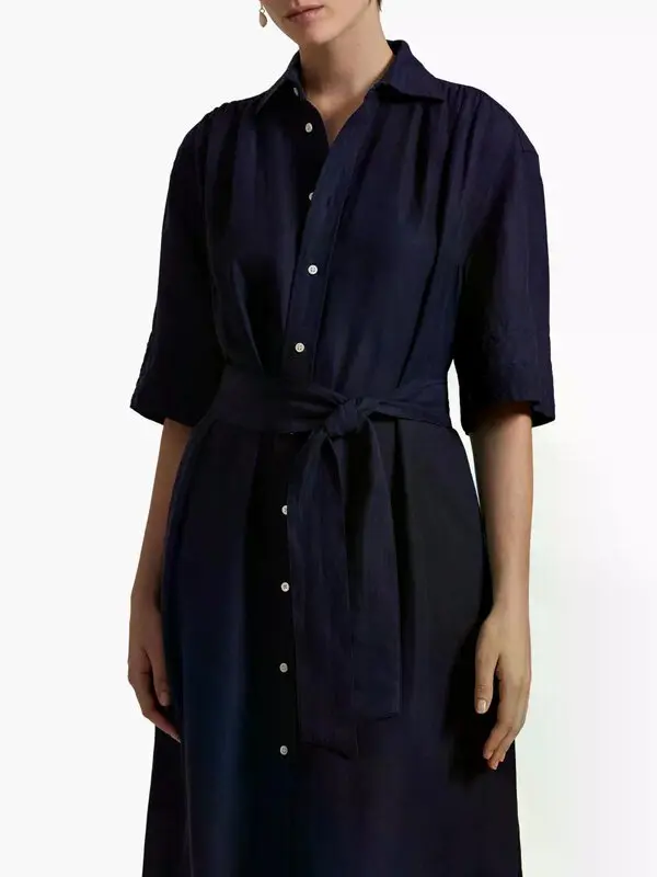 Polo Ralph Lauren Belted Shirtdress - Blue