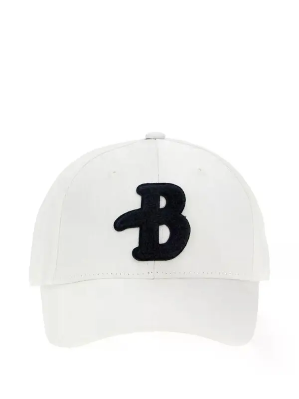 BALLANTYNE Logo Embroidered Baseball Cap - White