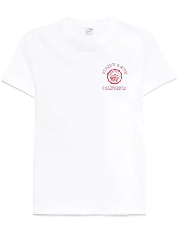 SPORTY & RICH California Emblem T-shirt - White