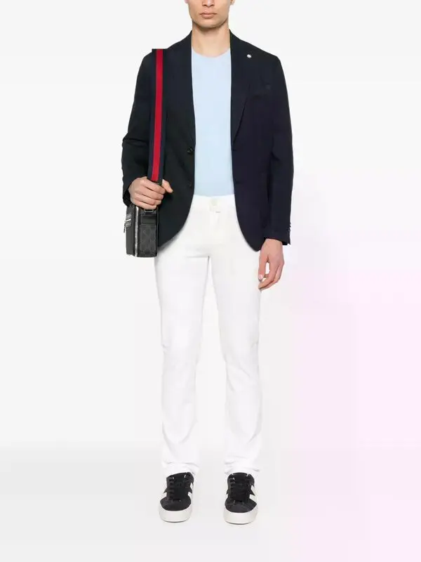 Paul Smith Zebra-patch T-shirt - Blue