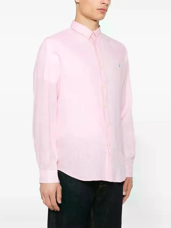 Polo Ralph Lauren Linen Shirt - Pink