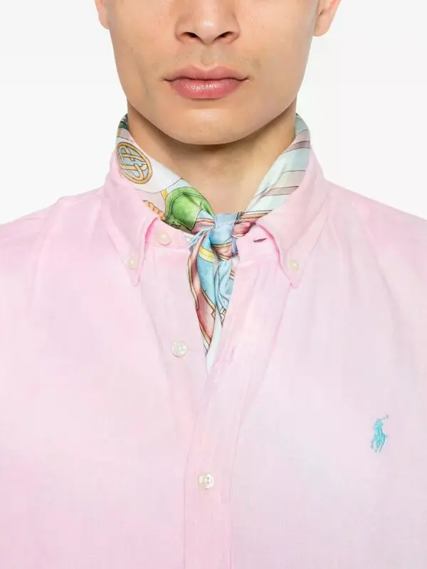 Polo Ralph Lauren Linen Shirt - Pink
