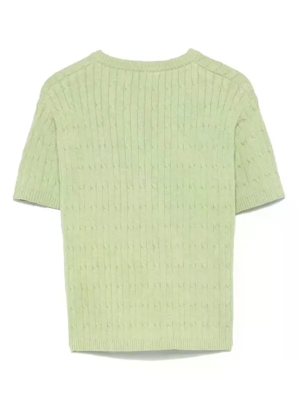 MANUEL RITZ Cable-knit T-shirt