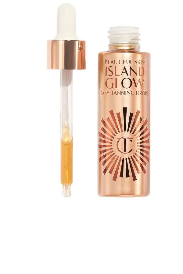Charlotte Tilbury Beautiful Skin Island Glow Easy Tanning Drops - Tan & Deep
