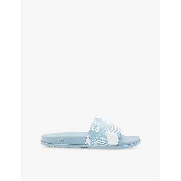 Hugo Geometric Logo-embossed Slides