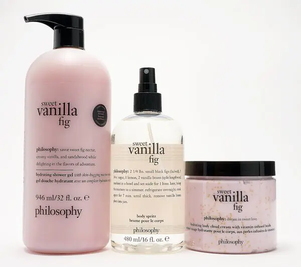 PHILOSOPHY Shower Gel Body Cloud Cream & Spritz Layering Trio - One-color
