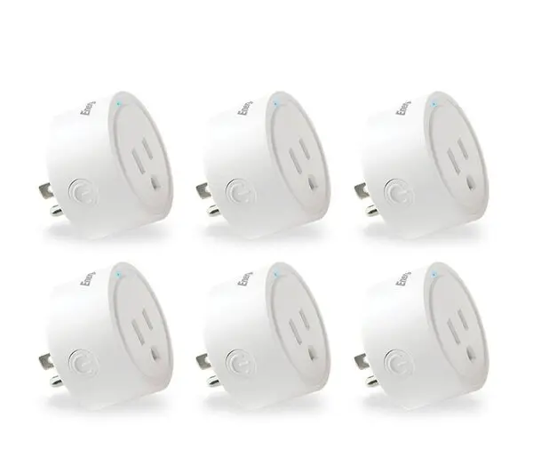 ENERGIZER Wifi Smart Plugs 6 Pack - One-color