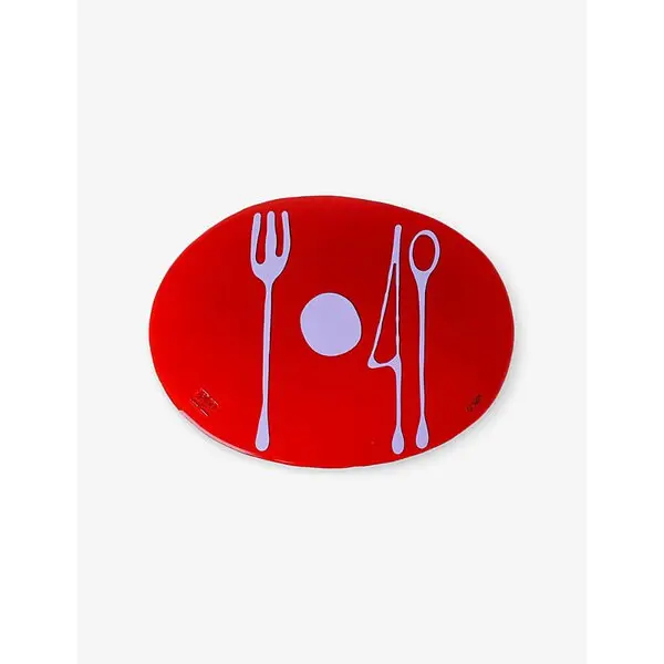 FISH DESIGN BY GAETANO PESCE Tables Mates Resin Cutlery Placemat