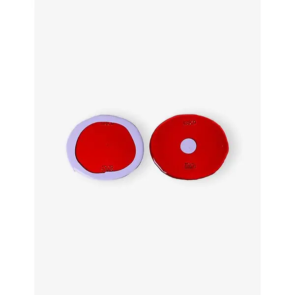 FISH DESIGN BY GAETANO PESCE Table Mates Resin Coaster Set Of Two