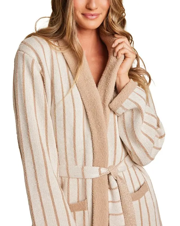 Barefoot Dreams Cozychic Pinstriped Robe