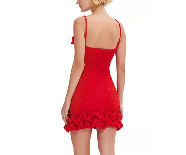 PatBO Papillon Jacquard Mini Dress