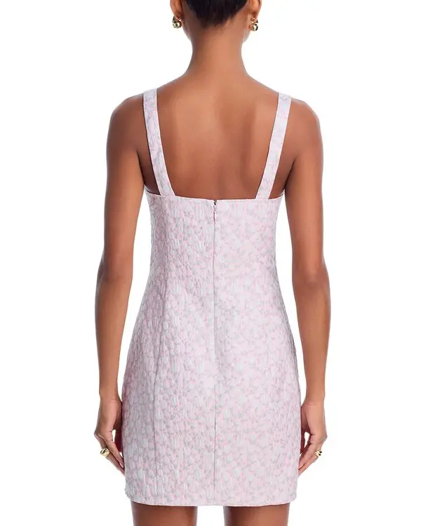 Aqua Floral Shift Dress