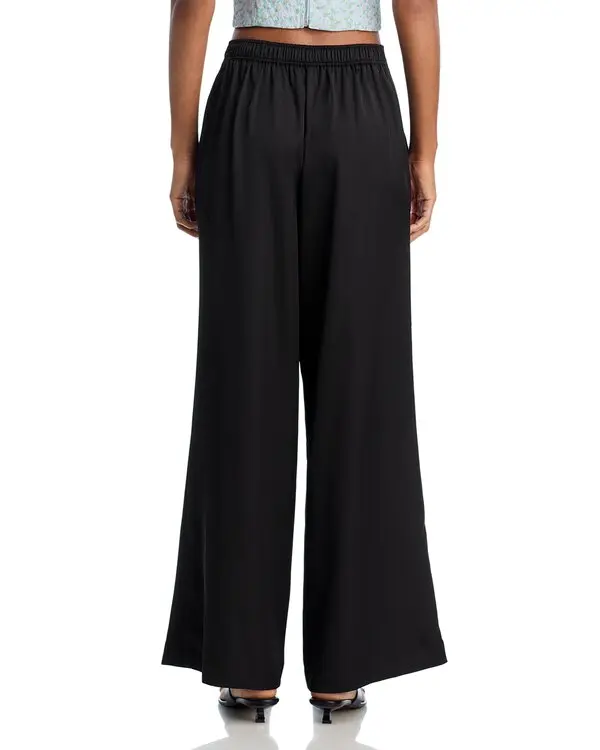 Aqua Elastic Waist Pants