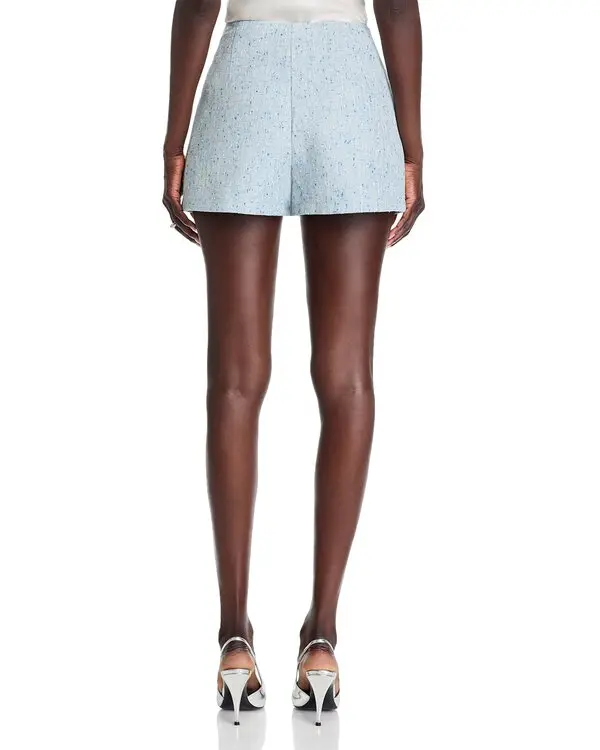 Aqua Tweed Skort