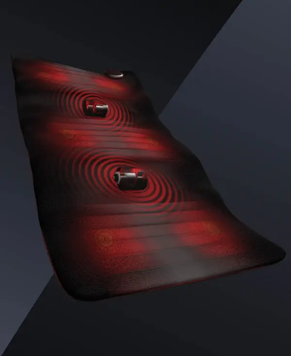 TZUMI Flex Fitness Recovery Heatplus Weighted Heating Pad