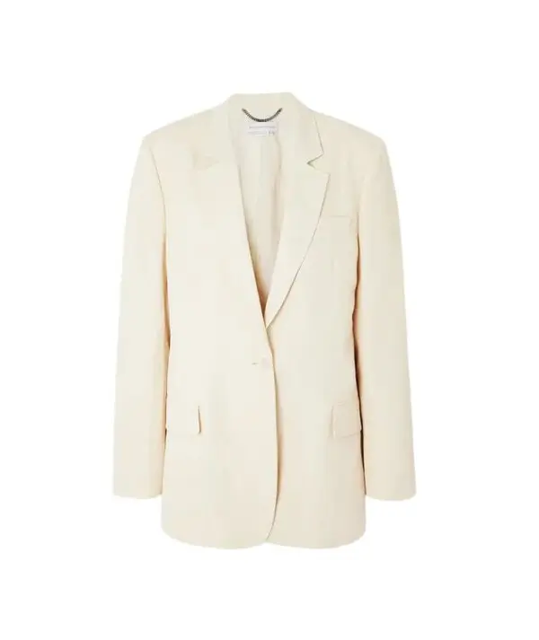 Stella McCartney Oversized Woven Blazer