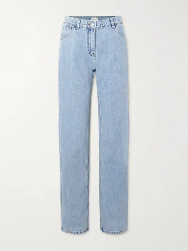 Magda Butrym Low-rise Straight-leg Jeans