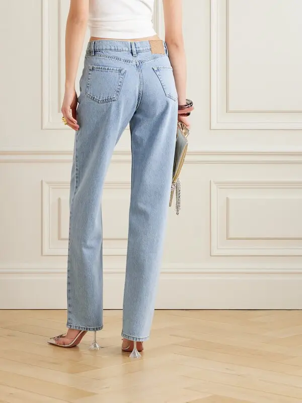 Magda Butrym Low-rise Straight-leg Jeans