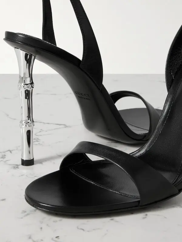 Gucci Bamboo Leather Sandals