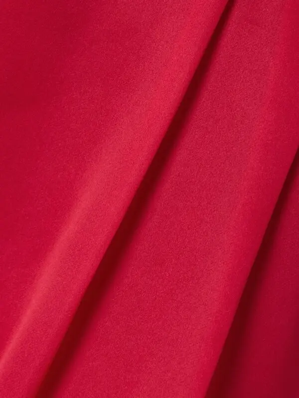 Khaite - KHAITE Lucian Pleated Silk-Organza Maxi Skirt