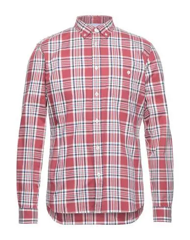 Woolrich Shirt Brick Size Cotton