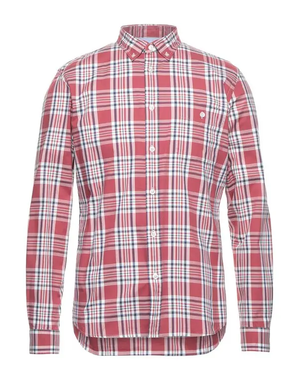 Woolrich Shirt Brick Size Cotton