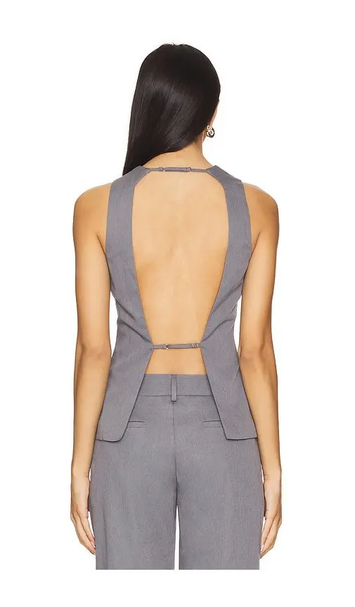 ALL THE WAYS Libbi Open Back Vest