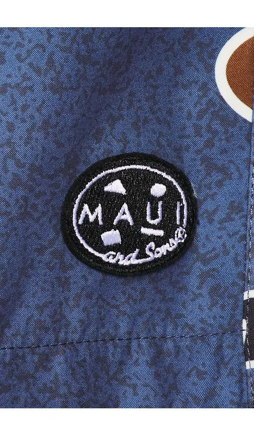 MAUI AND SONS Printed Pool Short