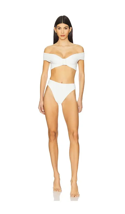 MAYGEL CORONEL Sauco Bikini Set - Off White