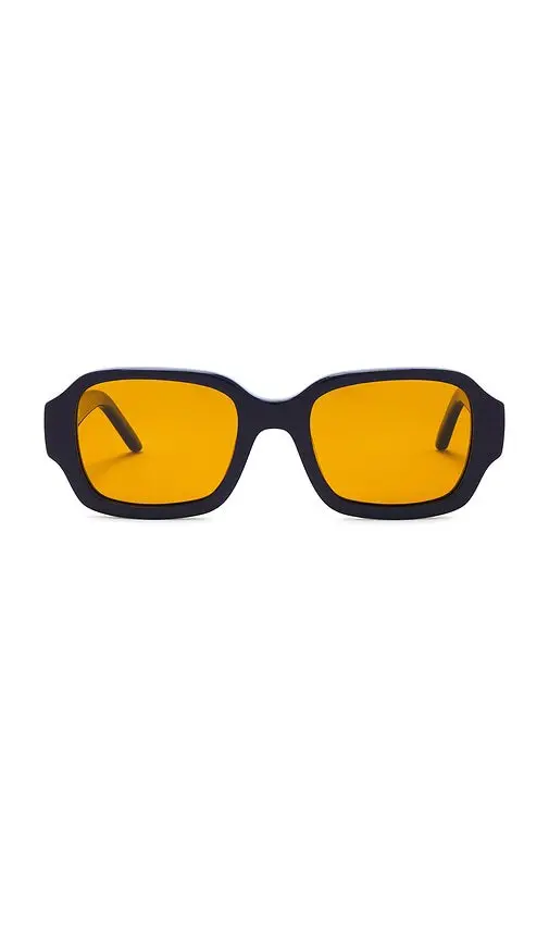 BRU EYEWEAR Olan Rectangle Sunglasses - Sunset
