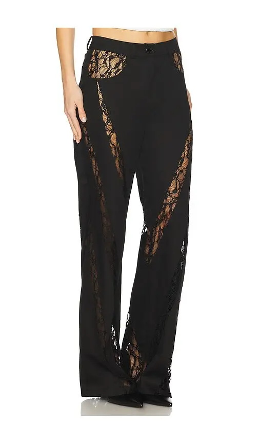 CEREN OCAK Lace Detailed Pant