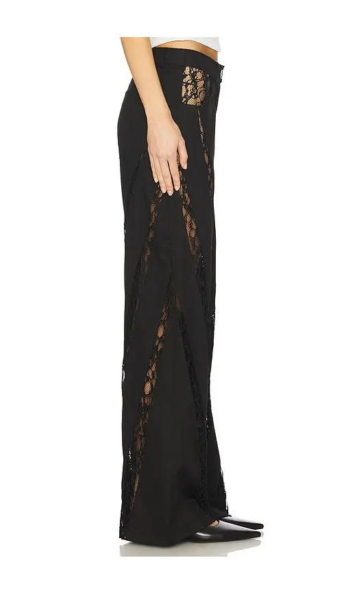 CEREN OCAK Lace Detailed Pant