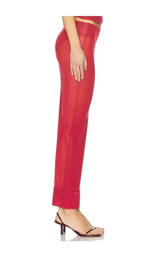 MAYGEL CORONEL Jagua Mesh Maxi Skirt