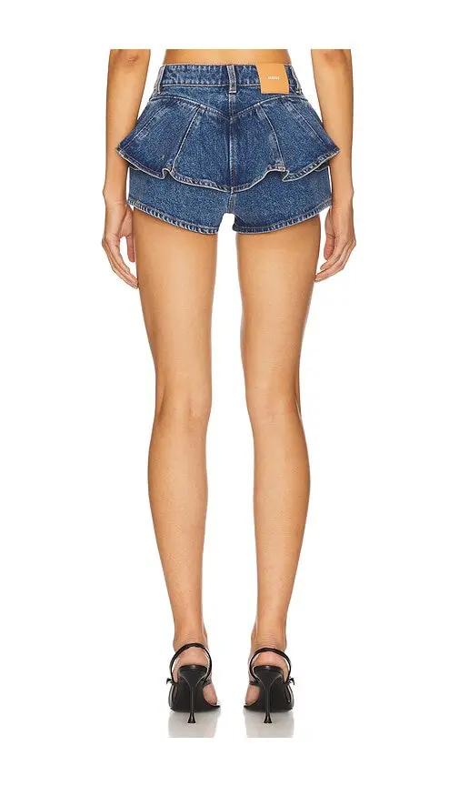 AKNVAS Riley Denim Shorts - Blue